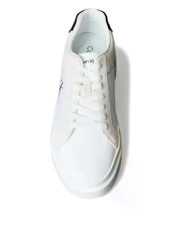 Calvin Klein Logo Sneakers - White