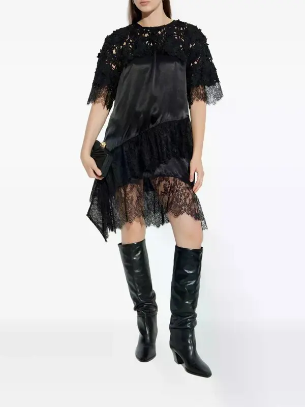 Munthe Rada Lace-panel Dress
