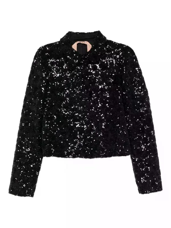 N°21 Sequin-embellished Jacket