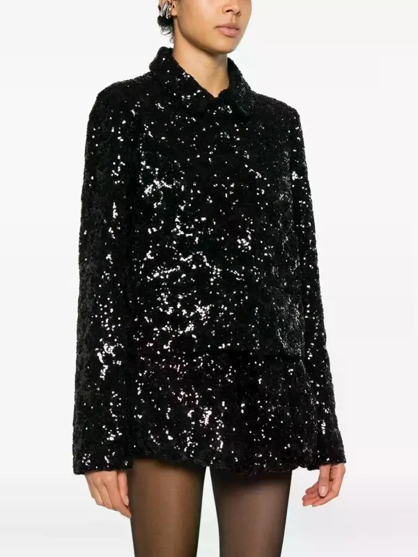 N°21 Sequin-embellished Jacket