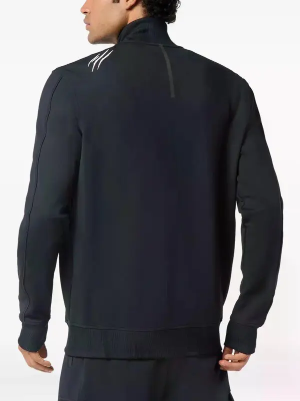 PLEIN SPORT Scratch-detail Zip-up Jacket