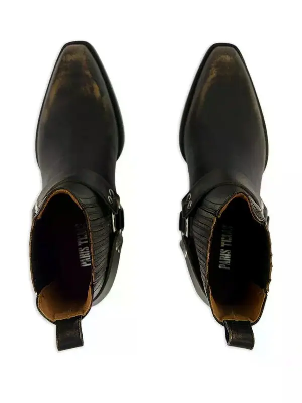 Paris Texas 35mm Helena Strap-detail Ankle Boots
