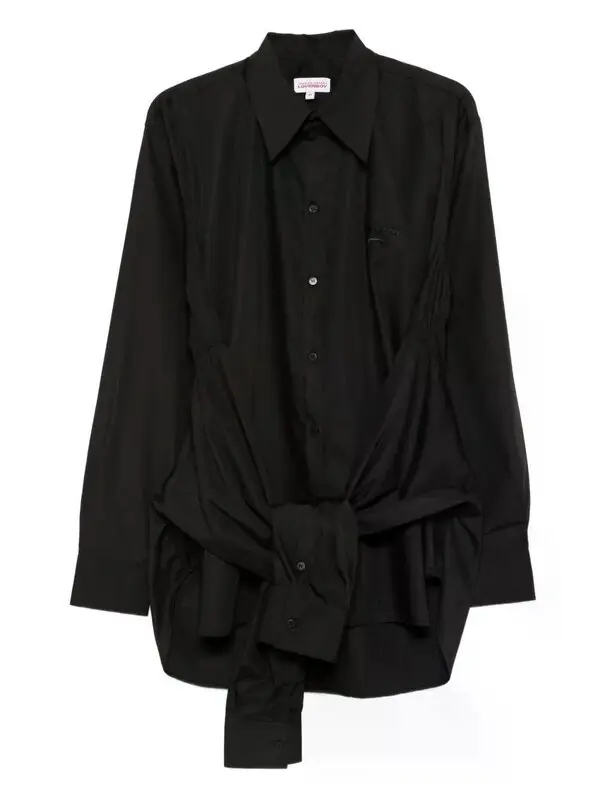CHARLES JEFFREY Tie Front Shirt