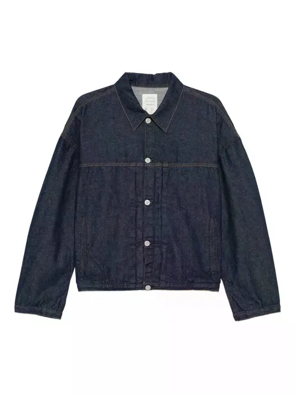 KURO Dense Button-fastening Denim Jacket