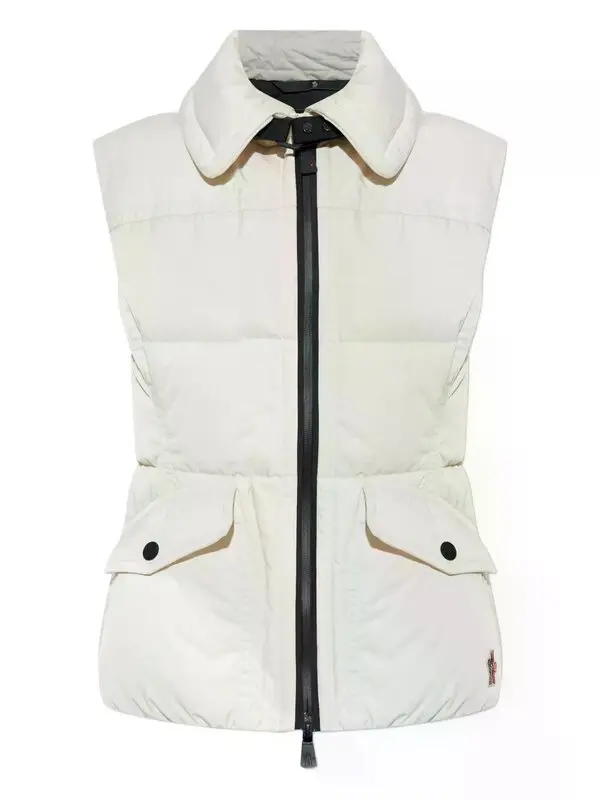 Moncler Padded Gilet - Neutrals
