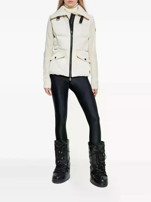 Moncler Padded Gilet - Neutrals