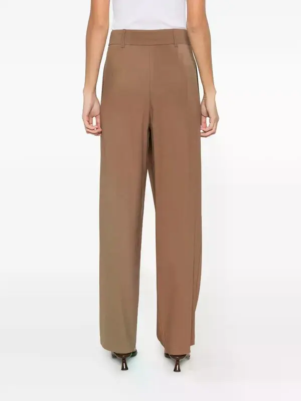 CARLA G. Wrap Design Trousers