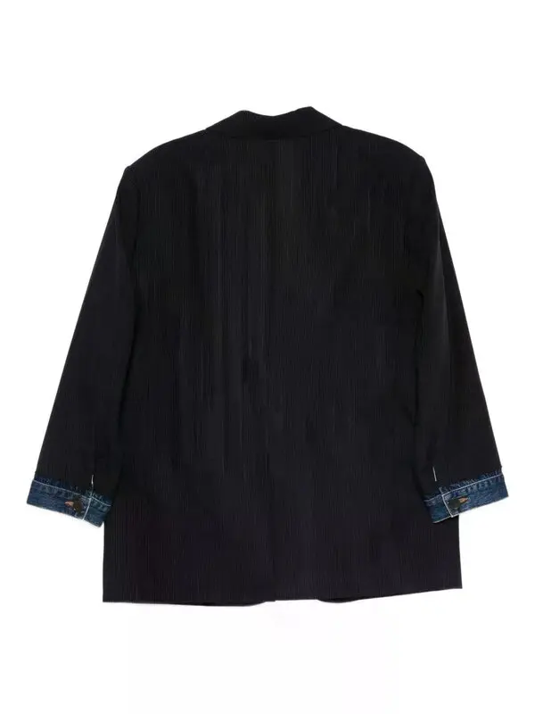 FRENKEN Devotion Pinstripe Blazer Jacket
