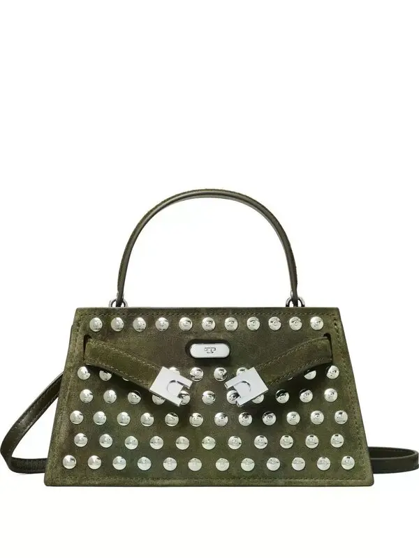 Tory Burch Mini Lee Radziwill Studded Tote Bag