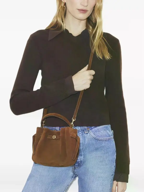 Tory Burch Mini Romy Tote Bag - Brown