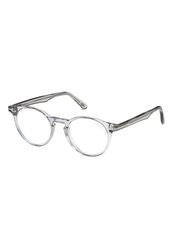 TOM FORD Round-frame Glasses - White