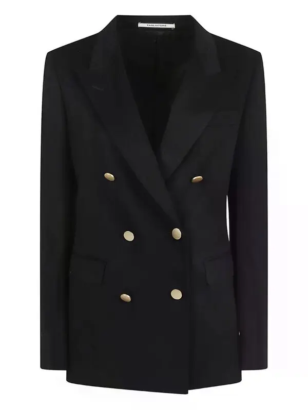 Tagliatore Double-breasted Blazer - Black