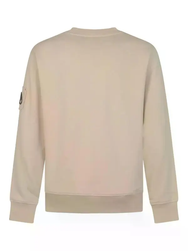 Moose Knuckles Logo-patch Sweatshirt - Neutrals