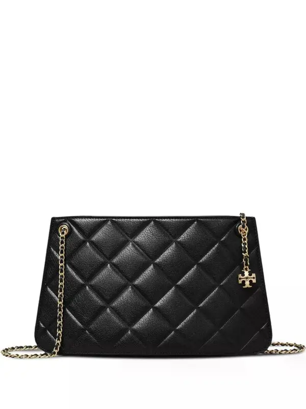 Tory Burch Fleming Quilted Clutch Bag