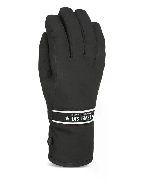 LEVEL Gloves With Logo Detailing