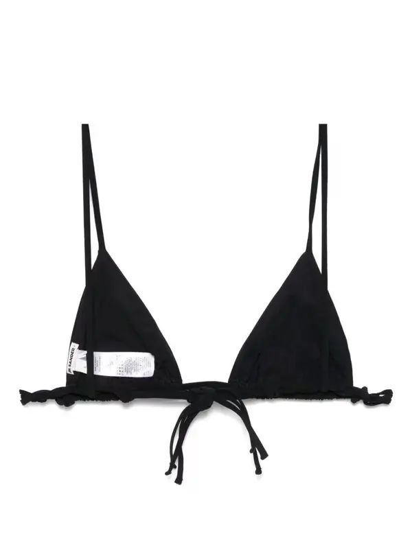 JIL SANDER Braided Detail Bikini Top