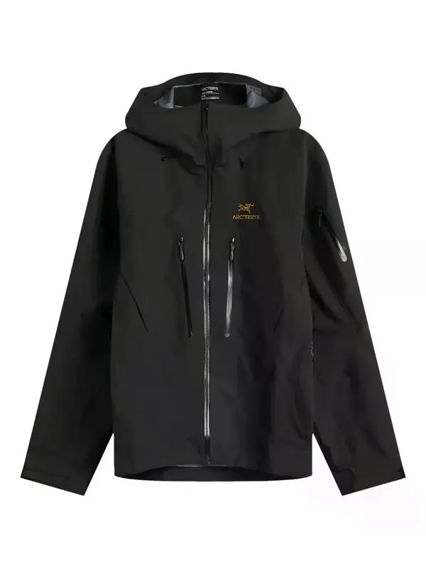 Arc'teryx Alpha Sv Hooded Zip-up Jacket - Black