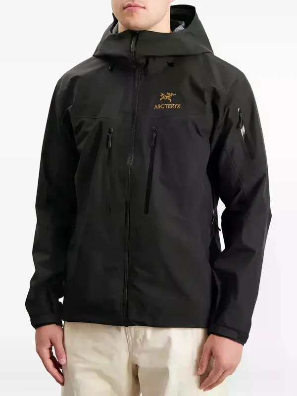 Arc'teryx Alpha Sv Hooded Zip-up Jacket - Black