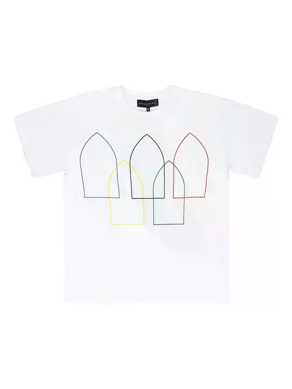 WHO DECIDES WAR Interwoven Windows T-shirt