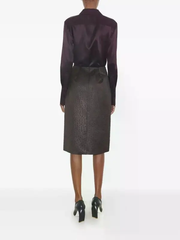 Tory Burch Textured Mini Skirt