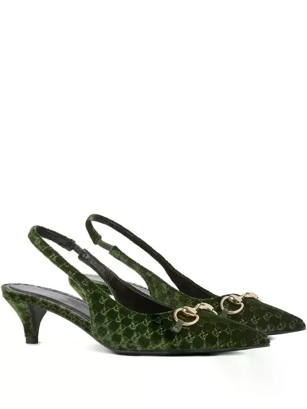Gucci 45mm Horsebit-detail Pumps