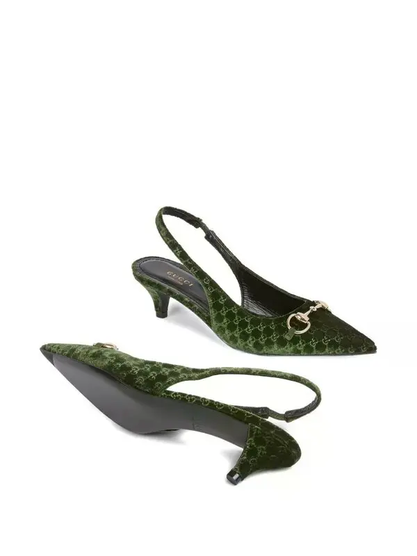 Gucci 45mm Horsebit-detail Pumps