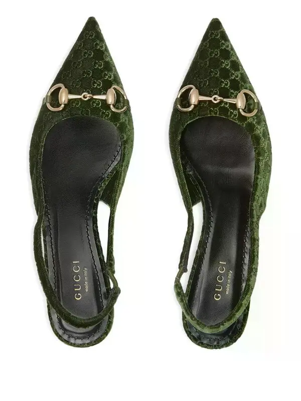 Gucci 45mm Horsebit-detail Pumps