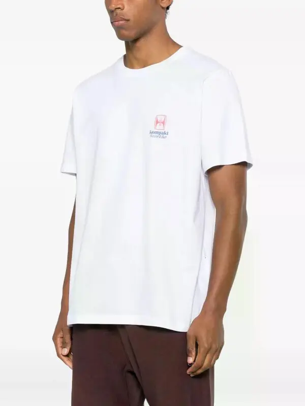 KOMPAKT RECORD BAR Logo T-shirt