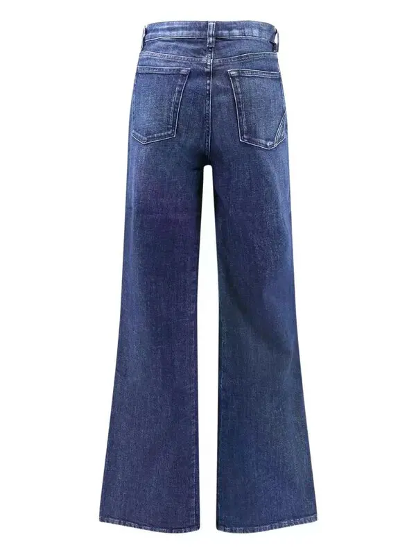 3x1 Logo-patch High-waisted Jeans