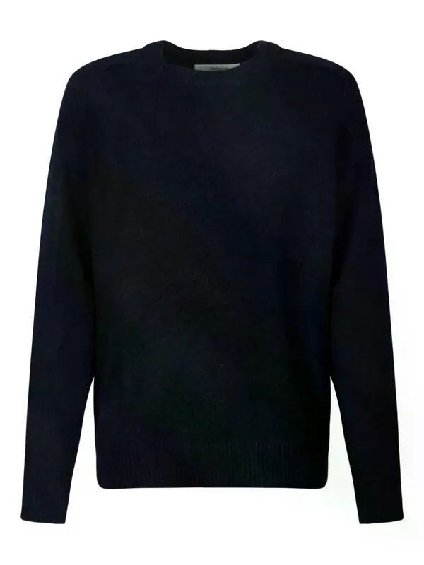 SELECTED Ribbed Round-neck Sweater