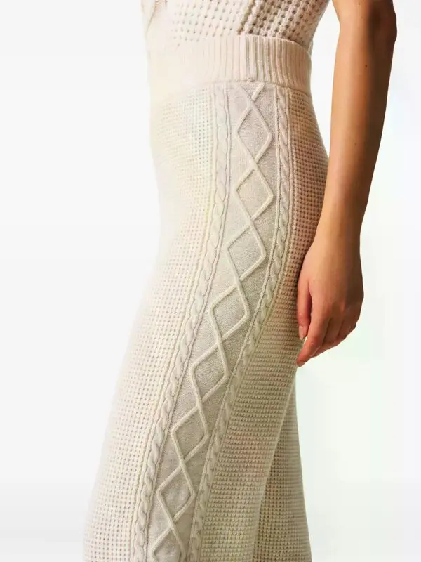 Perfect Moment Merino Wool Cable Knit Trousers
