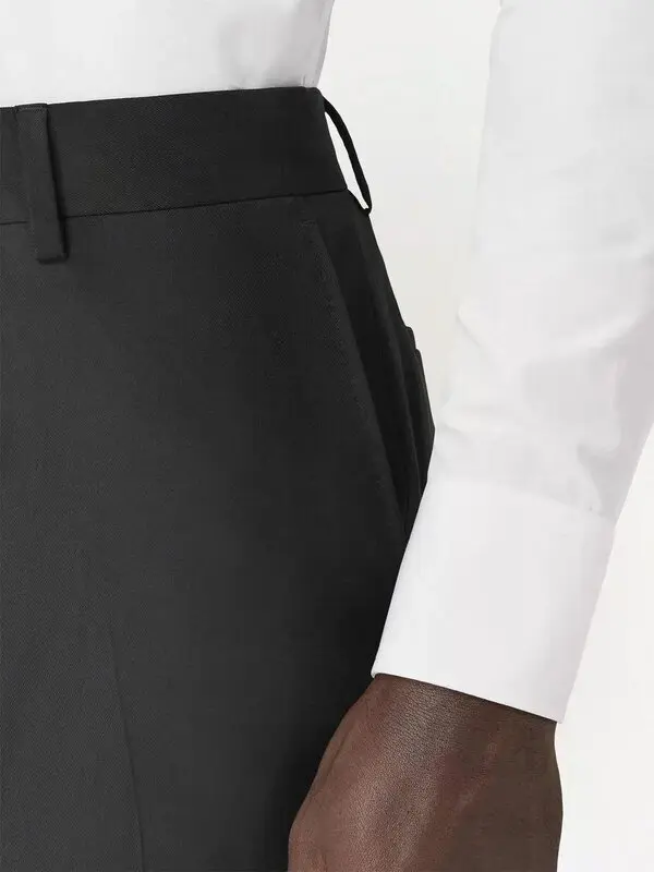 Burberry Slim-fit Wool Tailored Trousers