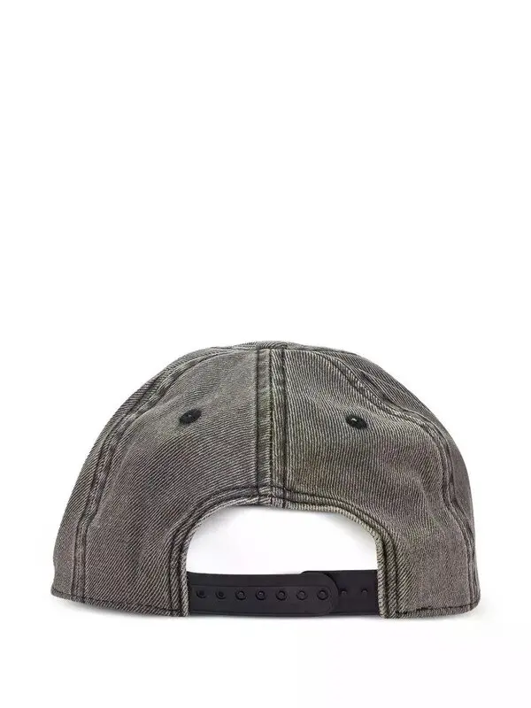 WHO DECIDES WAR Link Embroidered Baseball Cap - Grey