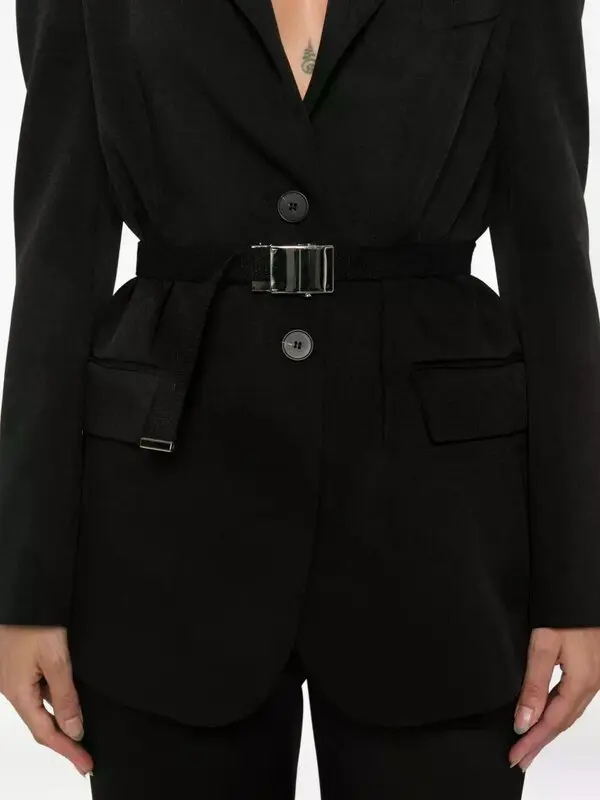 DRHOPE Belted Blazer