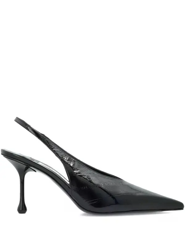 JIMMY CHOO 95mm Isa Pointed Slingback Pumps - Black