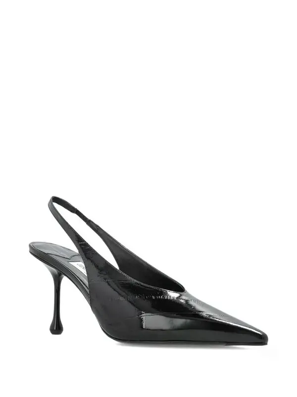 JIMMY CHOO 95mm Isa Pointed Slingback Pumps - Black