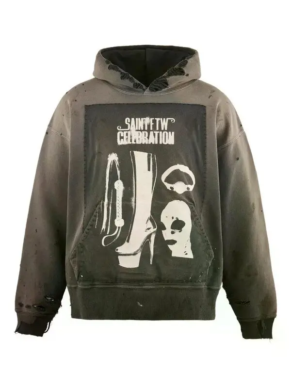 SAINT MXXXXXX Graphic Hoodie