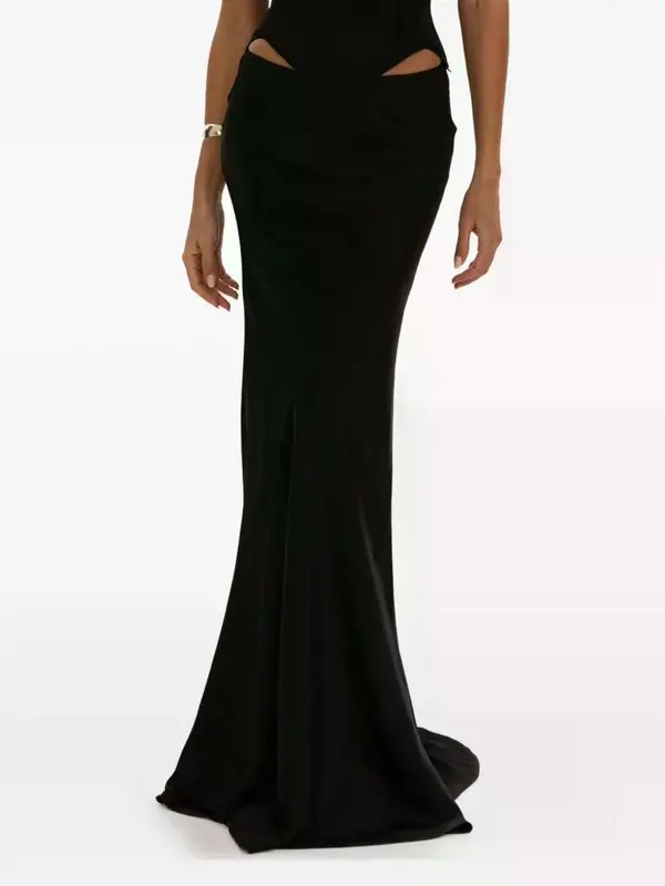 MOOS STUDIO Quiet Drama Maxi Skirt