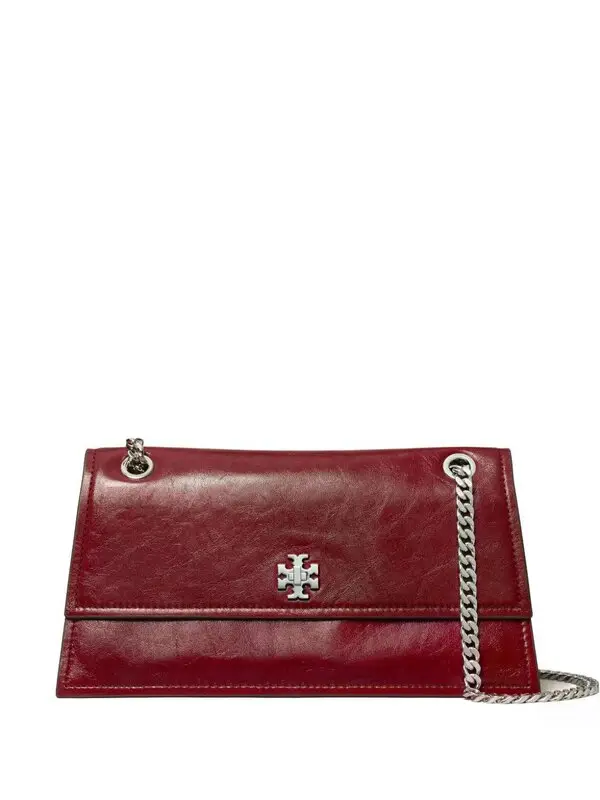 Tory Burch Kira Logo-lock Shoulder Bag - Red