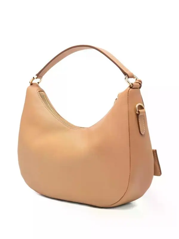 Prada Logo-plaque Shoulder Bag - Neutrals