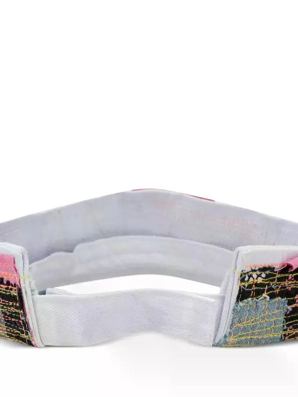WHO DECIDES WAR Patchwork Visor