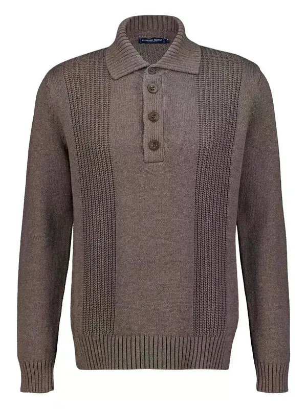 Frescobol Carioca Romano Long-sleeves Polo