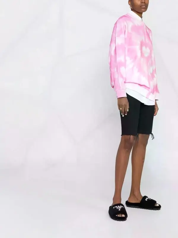 Red Valentino Heart-motif Cotton Sweatshirt