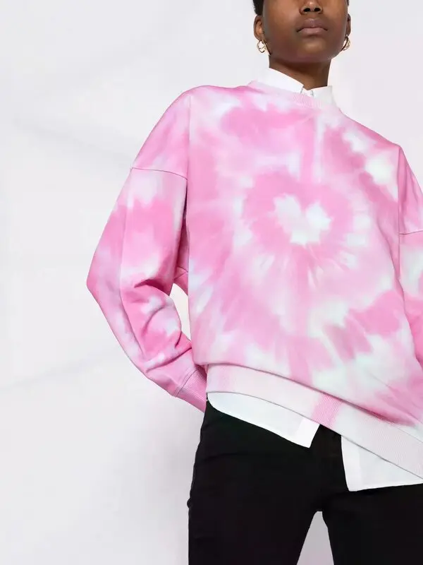 Red Valentino Heart-motif Cotton Sweatshirt