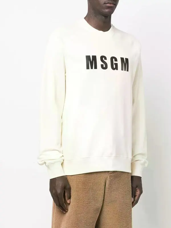 MSGM Logo-print Sweatshirt