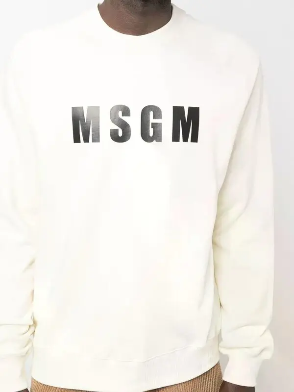 MSGM Logo-print Sweatshirt