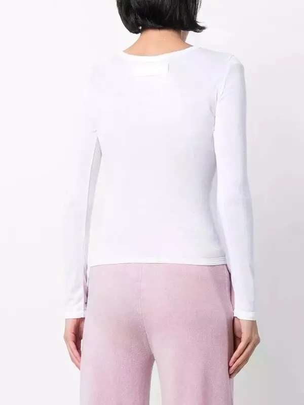 Stella McCartney Cut-out Long-sleeve Top