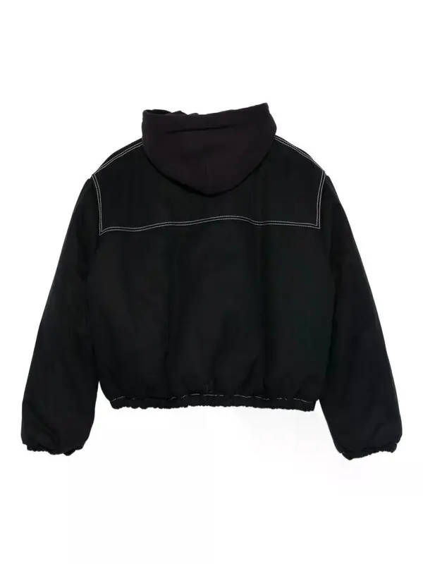 MERYLL ROGGE Hooded Contrast Coat
