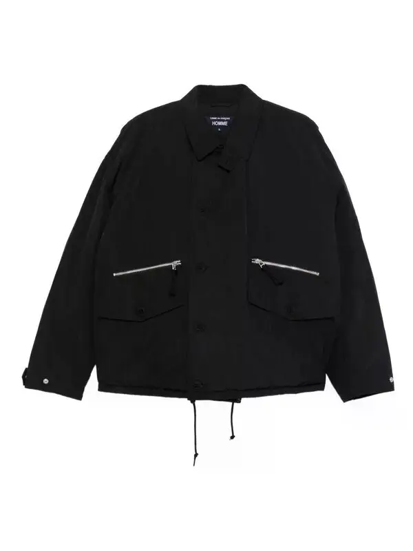 Comme Des Garçons Zip-pocket Puffer Jacket