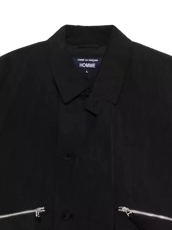 Comme Des Garçons Zip-pocket Puffer Jacket